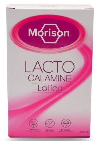 LACTO CALAMINE LOTION - MORISON 100ML | Herbal Cosmetics ...