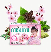 MISUMI SOAP SAKURA EXTRACT -90G | Herbal Cosmetics | herbalcosmetics.lk