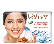 VELVET SOAP MILK AND ALMOND 70G | Herbal Cosmetics | herbalcosmetics.lk